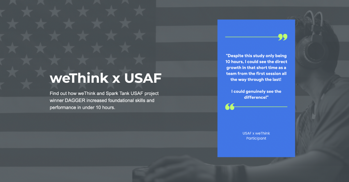 weThink x USAF Case Study